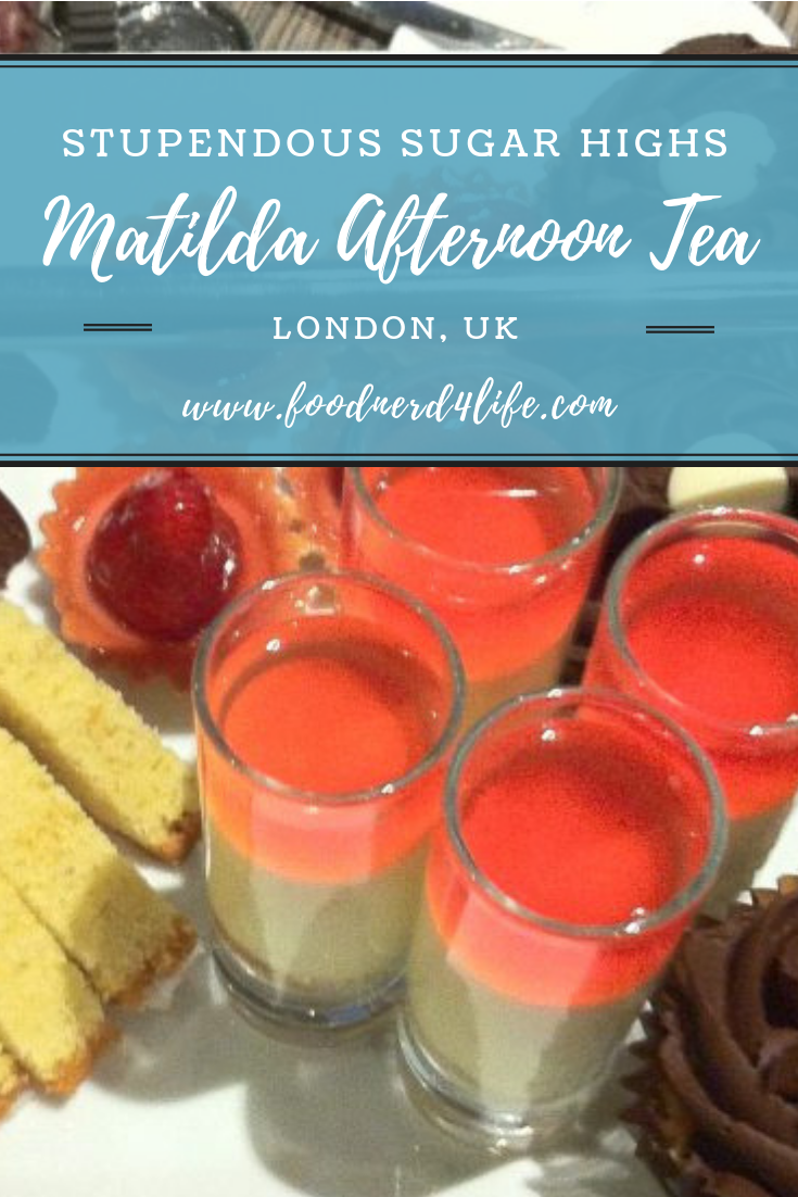 Stupendous Sugar Highs {Review - Matilda Afternoon Tea, London}