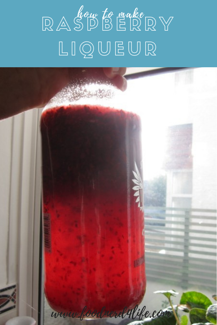 Homemade Raspberry Liqueur, Part 1 Recipe - foodnerd4life