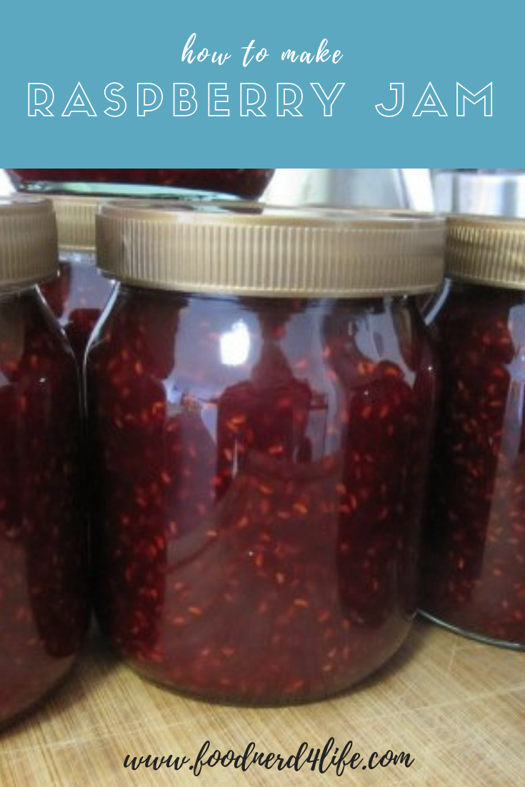 Homemade Raspberry Jam Recipe - foodnerd4life